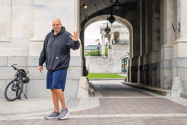 Fetterman ditches suits in return to Senate | News, Sports, Jobs ...